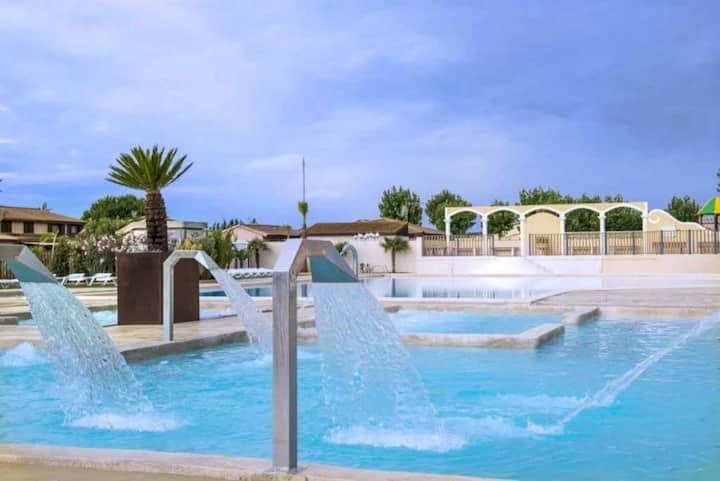 Zecamping 3* Maison 75m² 500m Plage - Portiragnes
