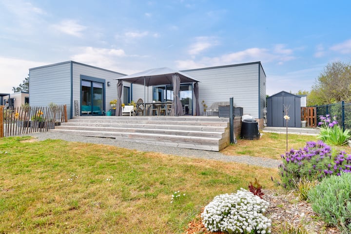 Domaine Calme Avec Piscine - Chalet Pour 6 - Brem-sur-Mer