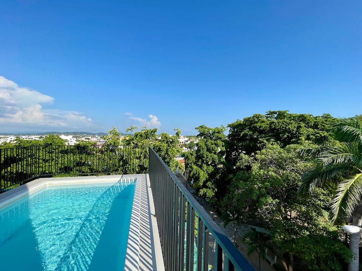 Modern Apartment With Pool, 5 Min From The Beach - Mazatlán