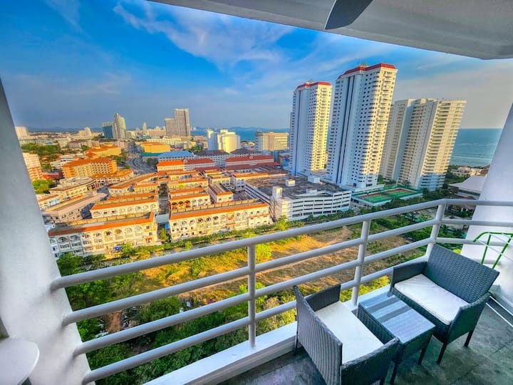 Ocean View Bliss Beachfront Of Jomtien Beach-vt5 - Pattaya City