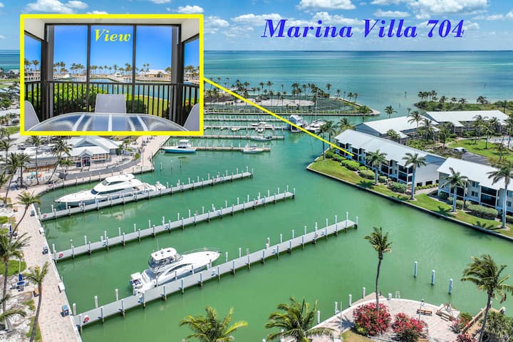 South Seas Marina Villa 704 - Gulf & Marina Views - Captiva, FL