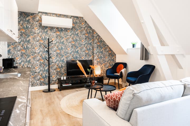 Havre Urbain Paisible : Appartement 2 Chambres Av - Tilbourg