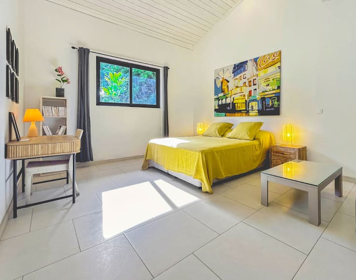 Ac - King Bed - Cozy Apartment - French Polynesia