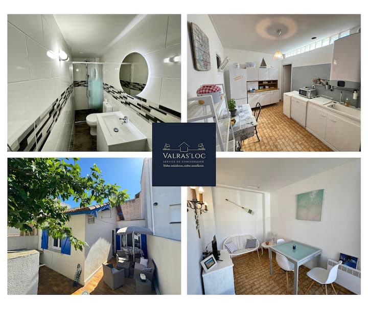 Maison De Pecheur Authentique  200m De La Plage - Valras-Plage