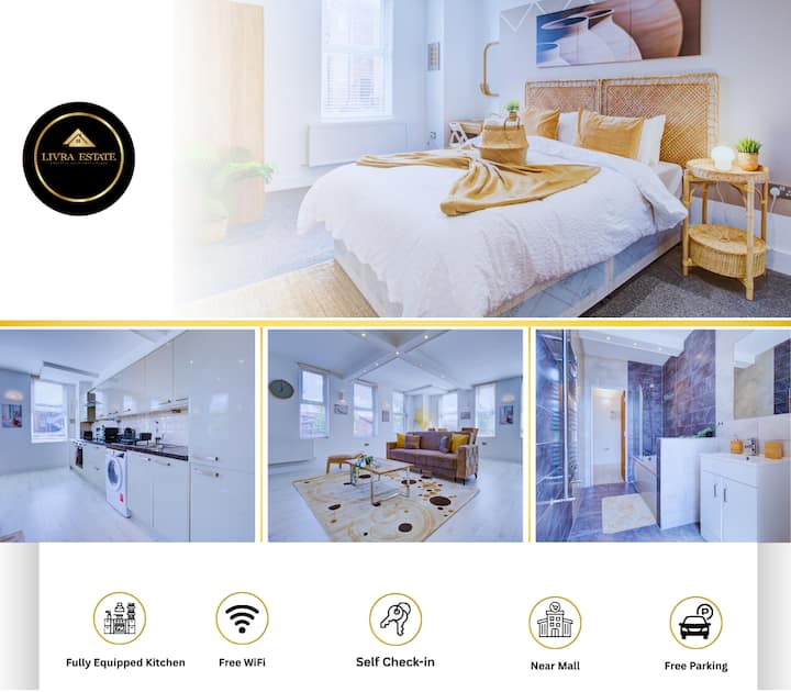 Appartement-salle De Bain Privée Séparée-high Stre - Epsom