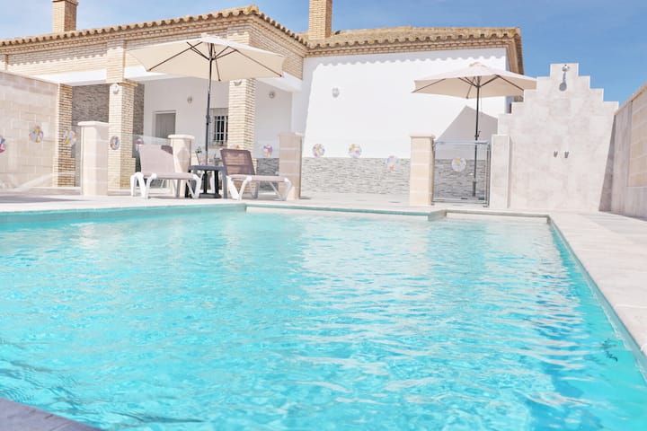 Chalet Puente Tabla Con Piscina - Conil de la Frontera