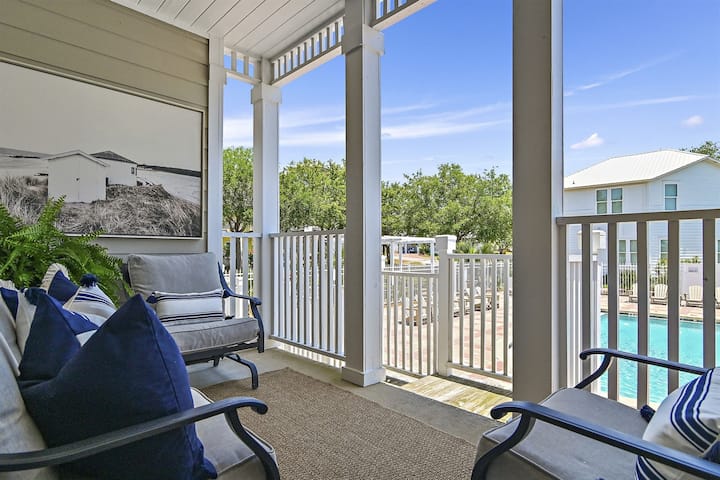 Brand New Rental On 30a W/golf Cart Overlooking Th - Santa Rosa Beach