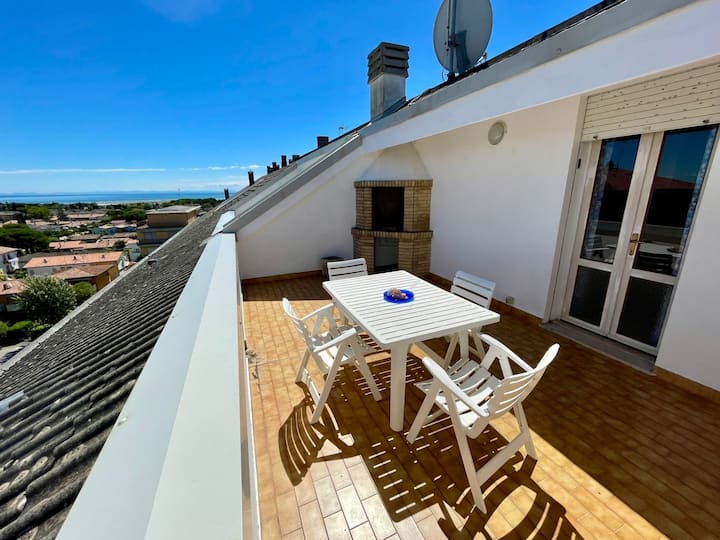 Superbe Appartement Avec Terrasse Vue Mer - Caorle