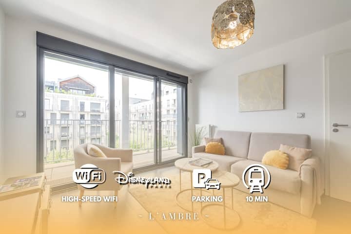 T2 Lumineux Avec Parking – Rer A Disney | L'ambre - ibis budget Marne la Vallée