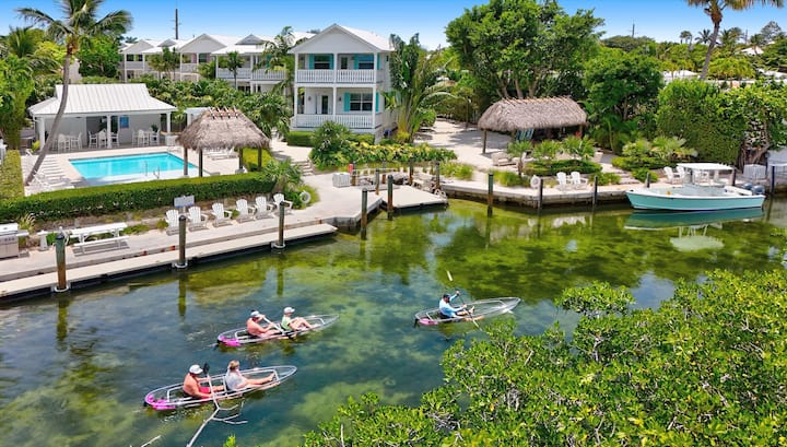 Bayberry Key: Pool, Dock, Direct Waterfront View - The Bahamas