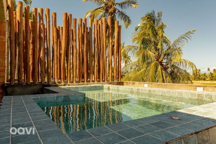 Excelente Apartamento Com Piscina Privada - São Miguel dos Milagres