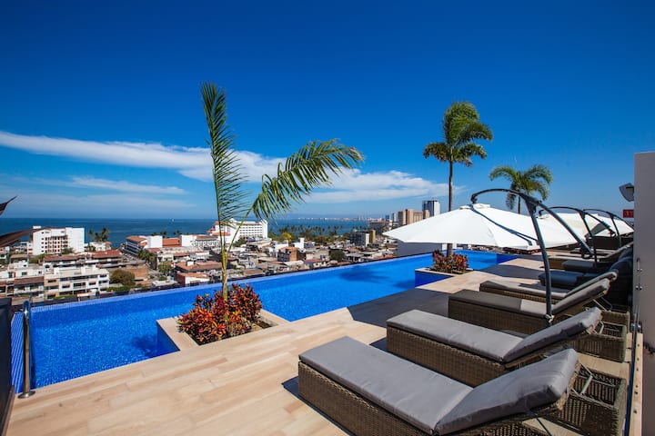 New Downtown Condo W/ Private Dipping Pool - Puerto Vallarta