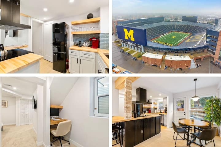 Cute 3br/2ba W/ Jacuzzi, Steps From Big House! - Ann Arbor, MI