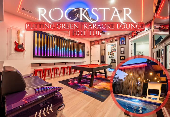 Luxe Escape, Sleeps 24, Heated Pool, Putting Green - United States