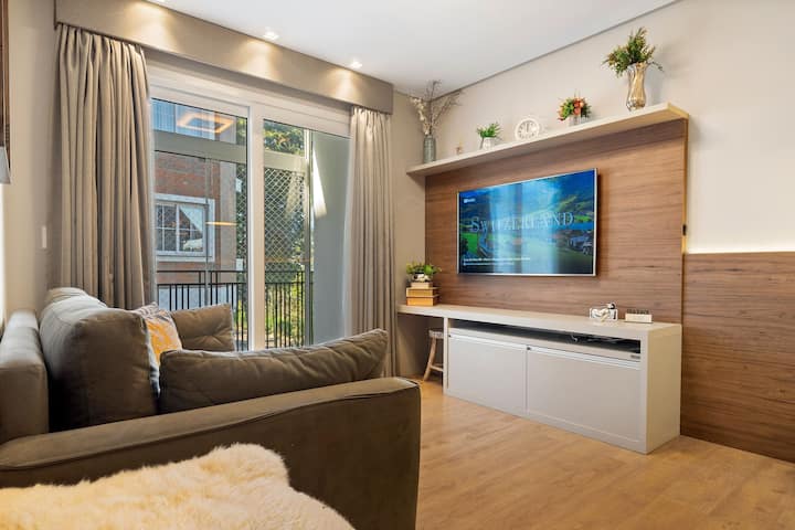 Apartamento Loft One 1dorm By Achei Gramado - Gramado