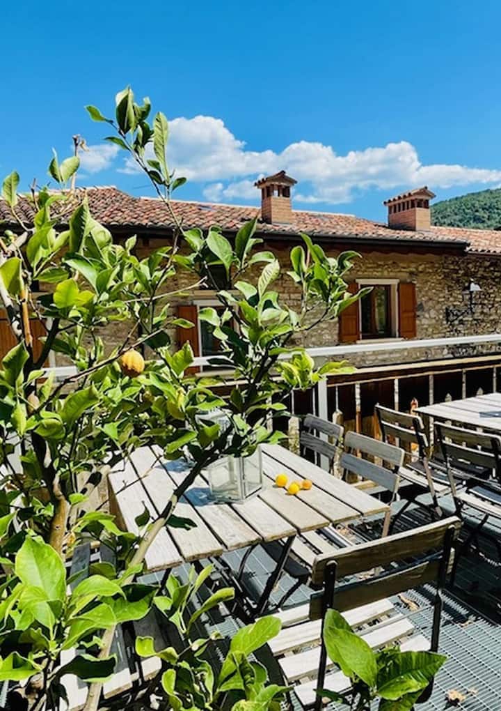Appartement Leccino Prabione Kostenfreie Poolnutzu - Malcesine