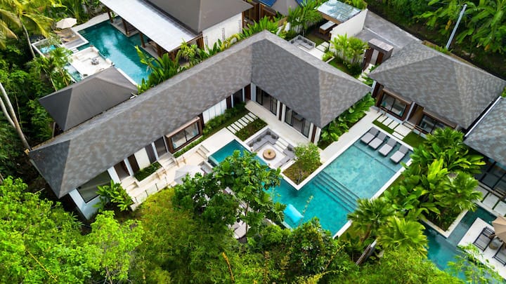 Terrapuri Your 4+1 Br Private Sanctuary In Ubud - Ubud