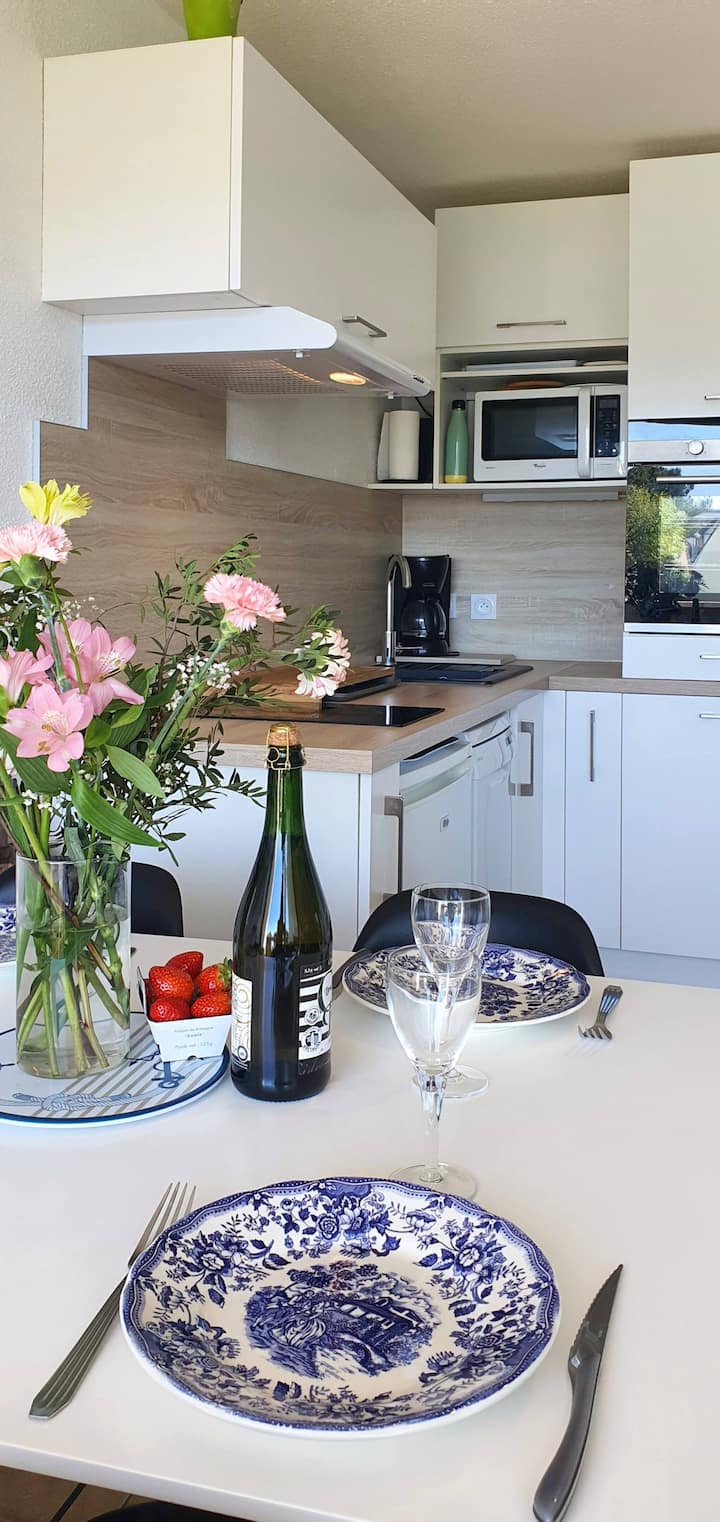 Appart 4 Pers. 400m Plage Parking Ascenseur - Quiberon