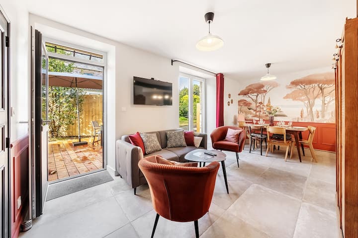 Le Rocher - Belle Maison -Jardin Et Parking - Cancale
