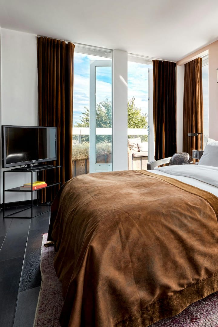 Twin Room At Sir Albert Hotel - Ámsterdam