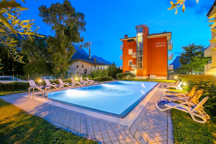 Bike & Wind Hotel Villa Maria 12 - Happy Rentals - Limone Sul Garda
