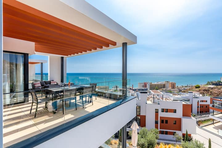 447 Penthouse Middle Views - Fuengirola