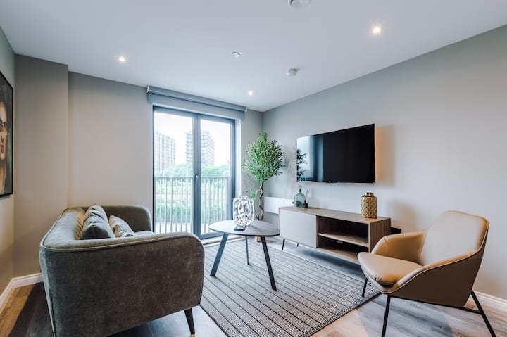 Stylish Leeds City Flat With Free Parking - Leeds