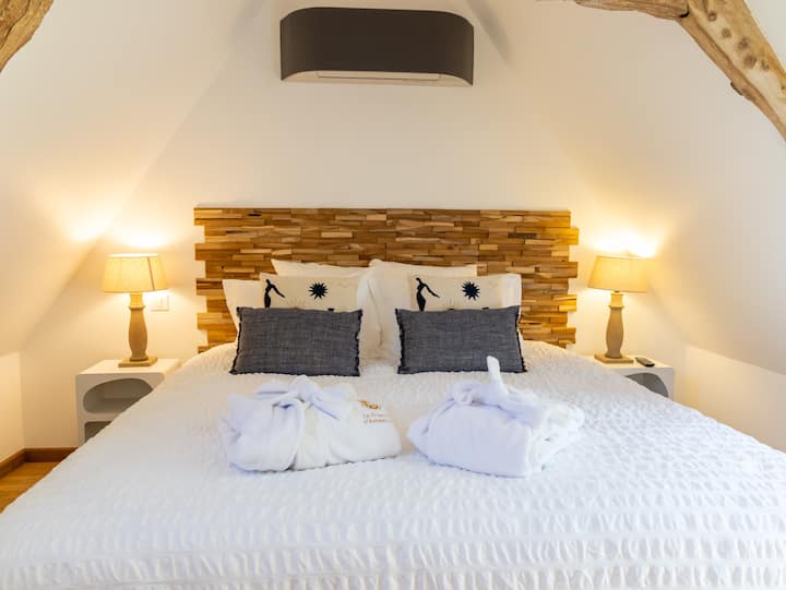 Chambre Haut-de-gamme En Duplex - Vue Sur Jardin - Villers-sur-Mer