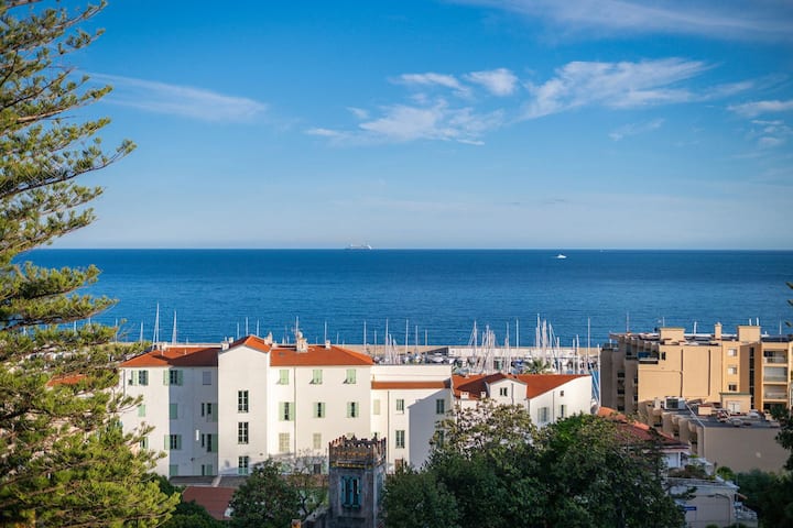 Le Fontana Rosa Vue Mer Parking Inclus - Plage Rondelli (Menton)