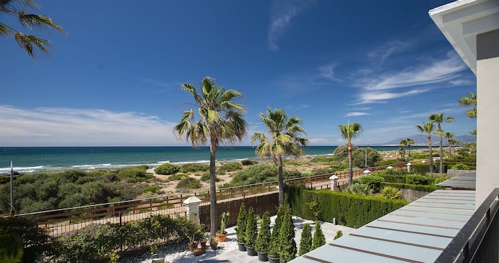 Villa Dunas Beach - Beachfront Townhouse In Marbel - Marbella