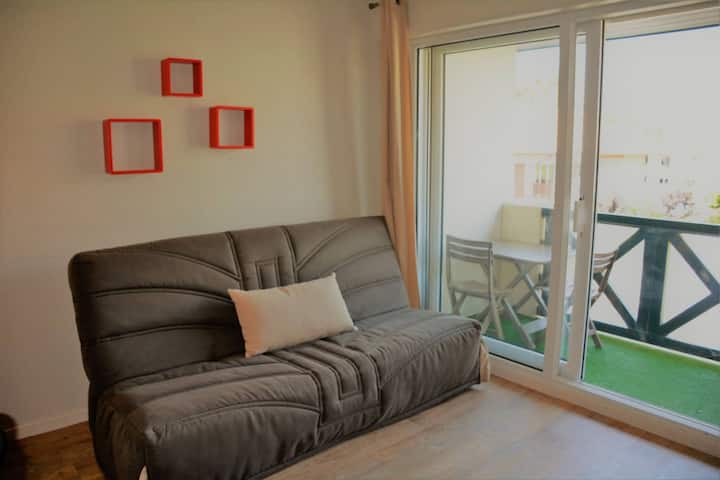 Studio - Balcon - Ascenseur - 1 éToile - Bidart