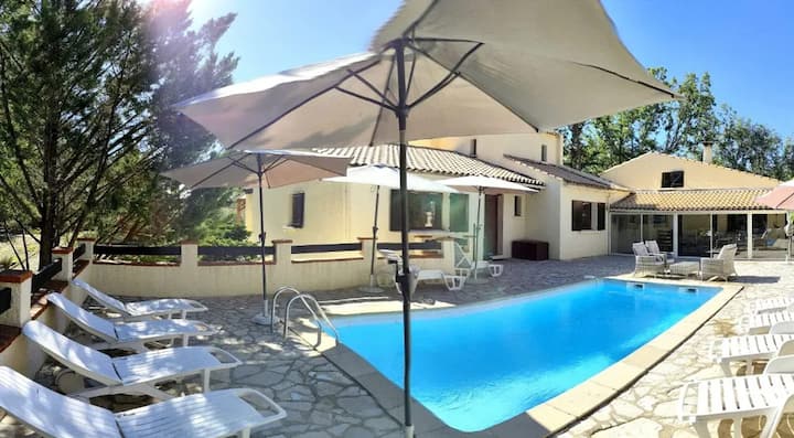Villa à Martignargues Avec Piscine - Alès