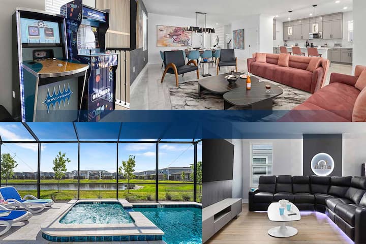 The Luxe | Designer Villa Near Universal & Disney - Orlando, FL