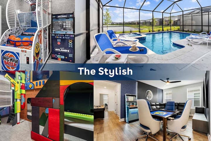 The Stylish | Gorgeous New Home Near Universal - Orlando, FL