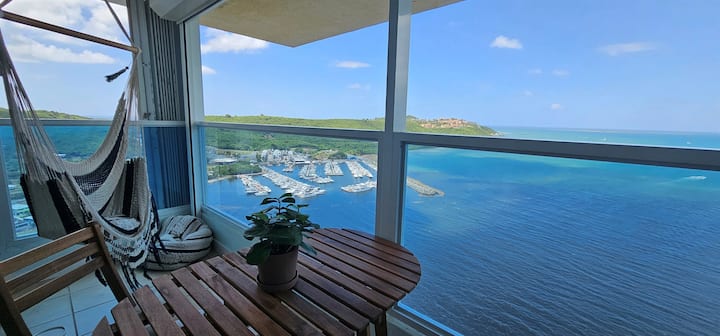 Luxury Penthouse • Ocean & Marina Views • Pool - Fajardo