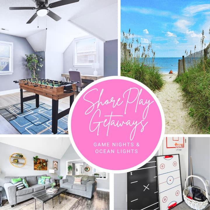 Family 3br Retreat | Game Room | Near Beaches - Wilmington, NC