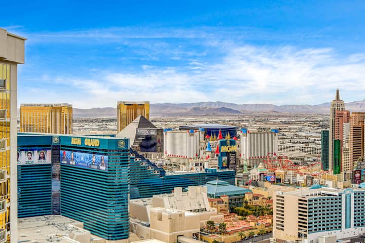 Mgm 12721 Executive Corner 1br Strip View Balcony - Aéroport de Las Vegas McCarran - Harry Reid (LAS)