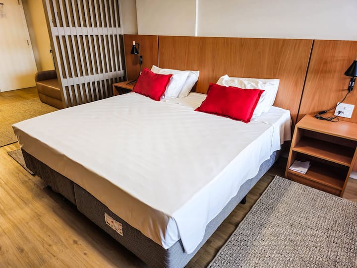 Flat Comfort Suites | A Melhor Localização | Ap205 - São José do Rio Preto