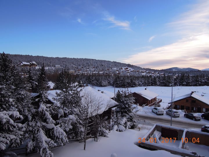 Petit Chalet Mitoyen Pyrénées 2000 - Font-Romeu-Odeillo-Via