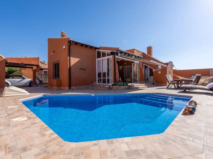 Villa Avec Piscine Et Toit-terrasse Près De Murcie - Fortuna