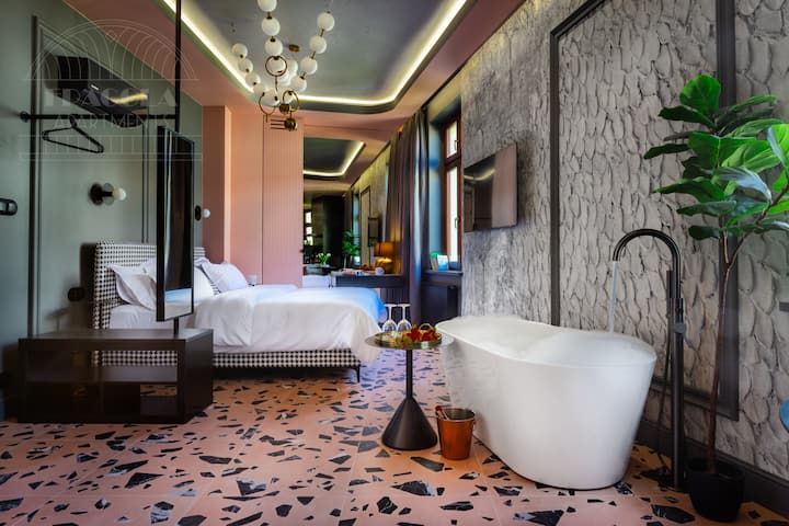 Modern Studio In Kazimierz W/ Freestanding Tub - Kraków