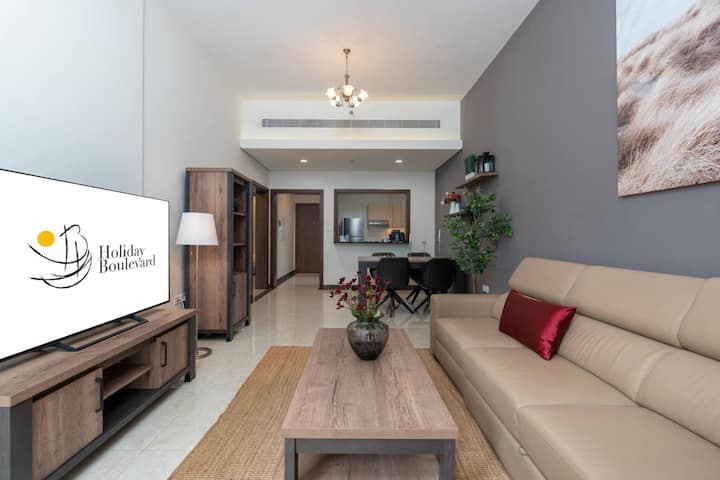 Blvd | Modern 2 Br Apartment In Pantheon Boulevard - Dubai