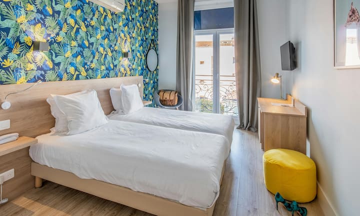 Hotel Aria - Twin Room In The Heart Of Nice -