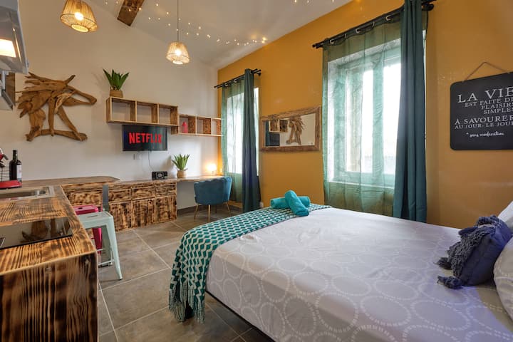 Studio Confort & Lumineux · Clim · Centre - Carcassonne