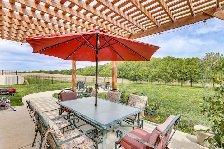 Platte City Retreat W/ Patio, Near Kansas City! - Platte City, MO