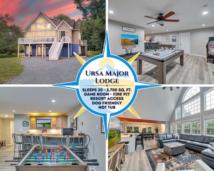 Hot Tub, Game Room, Dog Friendly, Sports Bar, A/c - Pennsylvania