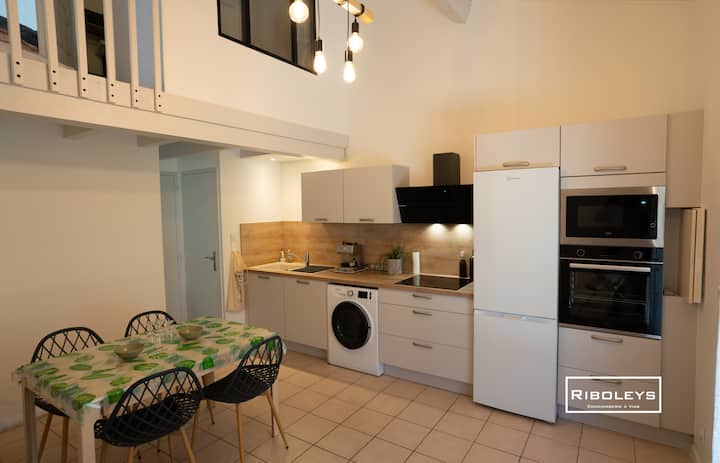 Riboleys - Maison Climatisée à 500m De La Mer - Vias