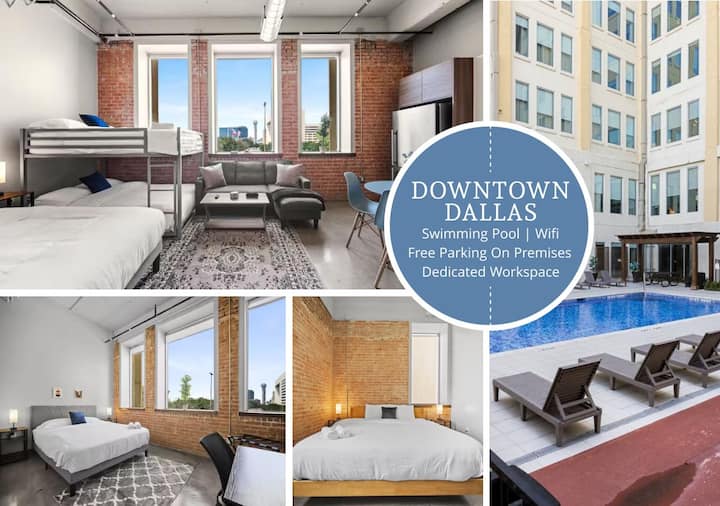 Central Dallas Apt | Pool + Walk To Convention Ctr - Cedars - Dallas