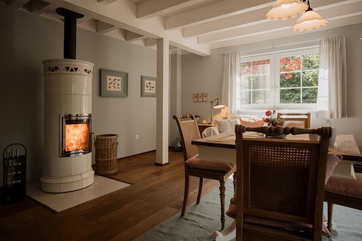 Bezauberndes Schwedenhaus Mit Garten & Kamin - Canton of Schaffhausen