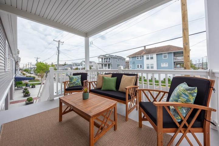 3br - Walk To Beach + Boardwalk | Near Downtown Oc - Ocean City, NJ